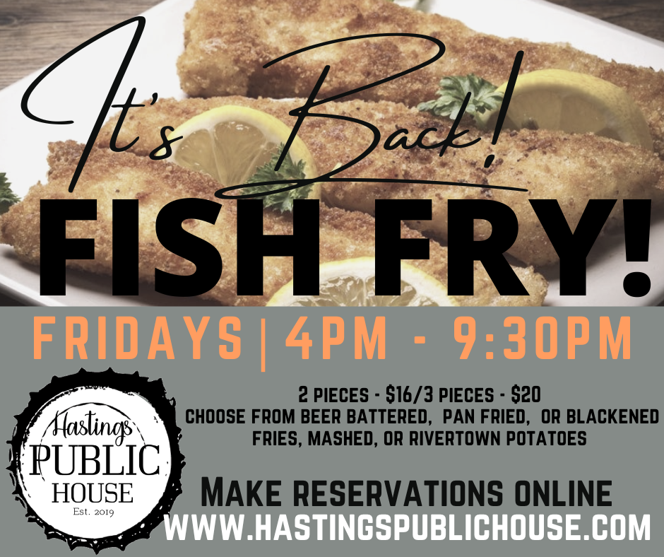 Fish Fry Friday & LIVE music with Ryan Sullivan! - Hastings Golf Club